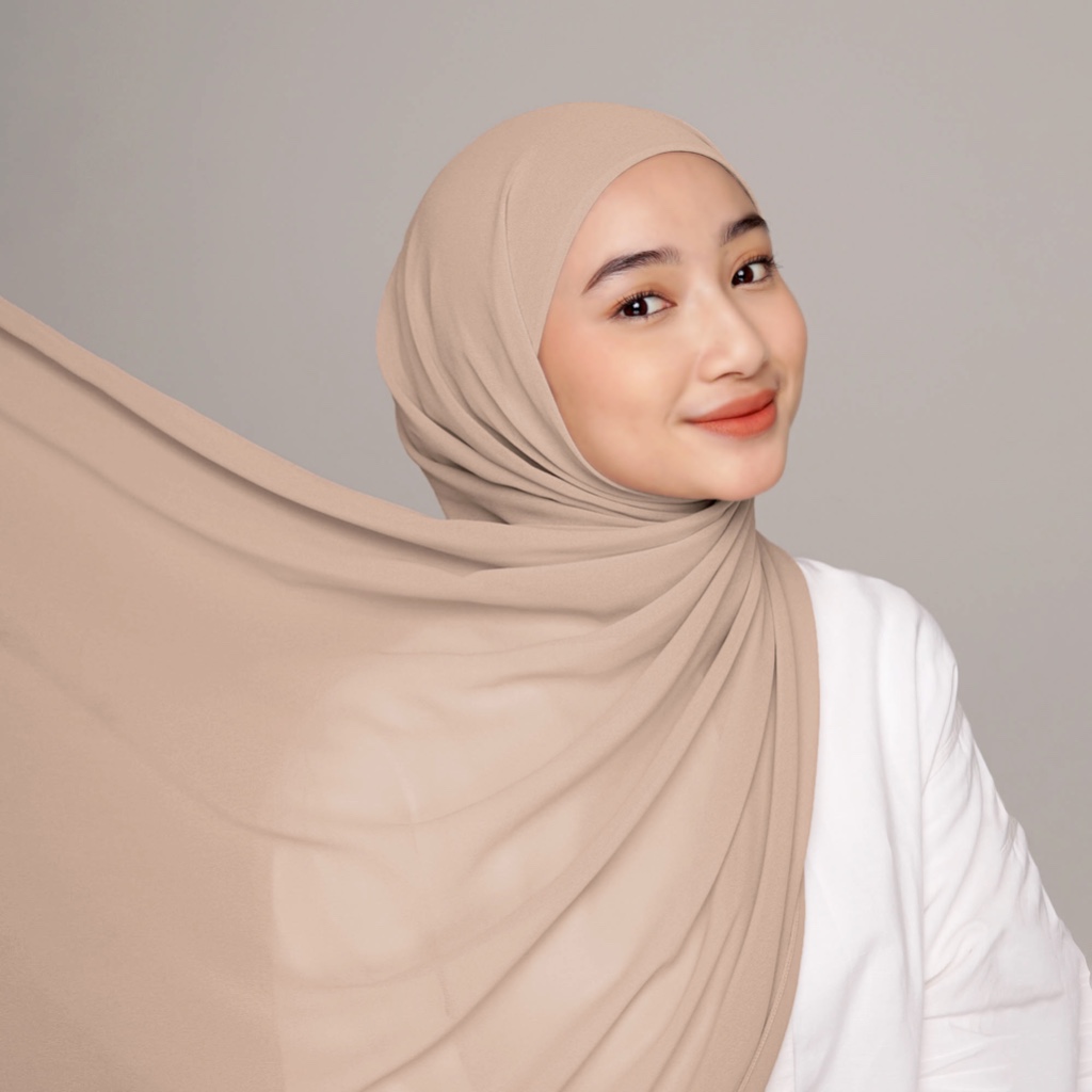 Jual INSTANT PASHMINA HIJAB " NEW BASIC " | Shopee Indonesia