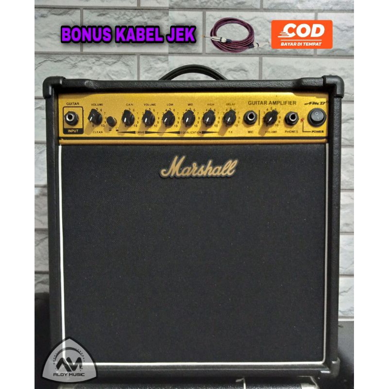 Jual AMPLIFIER GITAR & BAS 8" / AMPLI GITAR LISTRIK 3 INPUT SUDAH ...