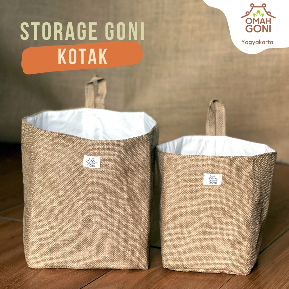 Jual Storage Box Goni - Kotak Penyimpanan - Bisa Digantung | Shopee Indonesia