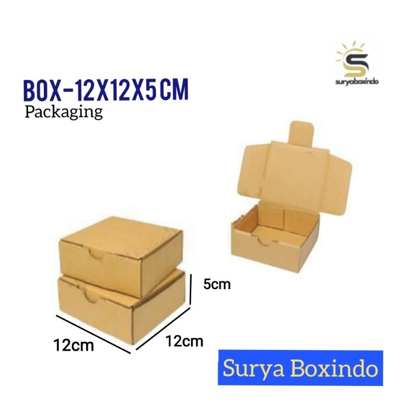 Jual Box 12x12x5 cm/Kardus/Boxmini/Kardusmini/Hampers/Paking | Shopee ...