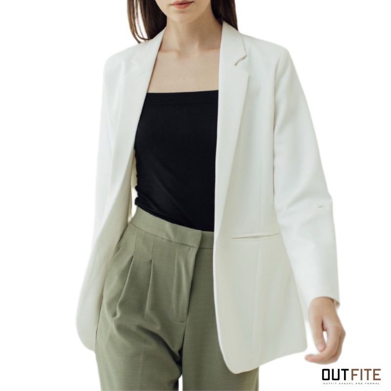 Jual Larass Blazer Oversize Full Furing With Padding | Blezer Casual ...