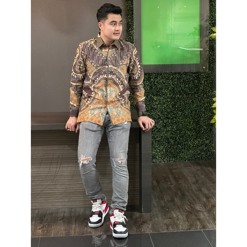 Jual Batik exclusive bahan katun solo premium jaitan smock full lapisan ...