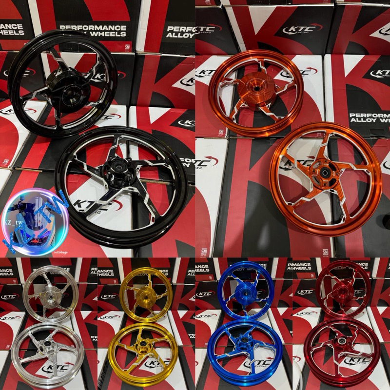 Jual VELG RACING KTC TWO TONE / PIVOT UK 1.85x14 - 2.15x14 For VARIO 110/125/150 - BEAT - SCOOPY ...