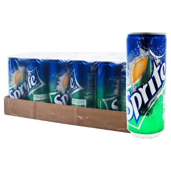 Jual Sprite Slim Can Minuman Ringan 250ml (Isi 24 Perpack) | Shopee ...