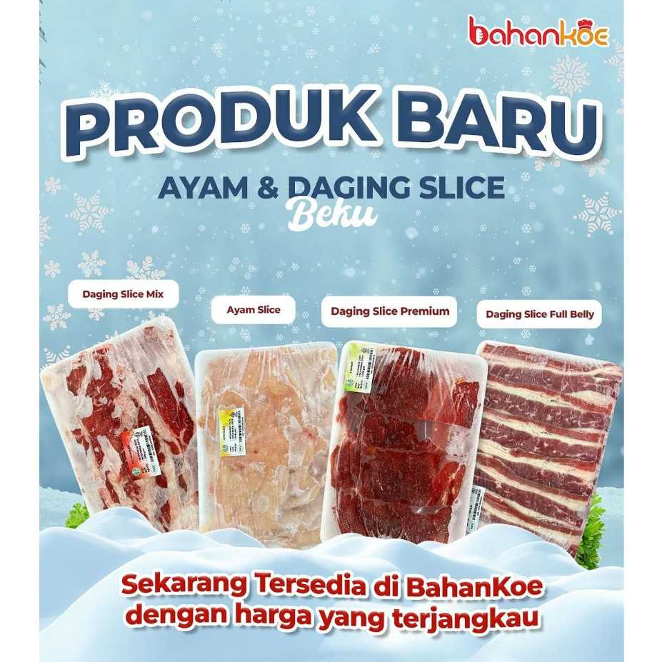 Jual AYAM & DAGING SLICE 500GR ( HANYA UNTUK INSTANT) | Shopee Indonesia
