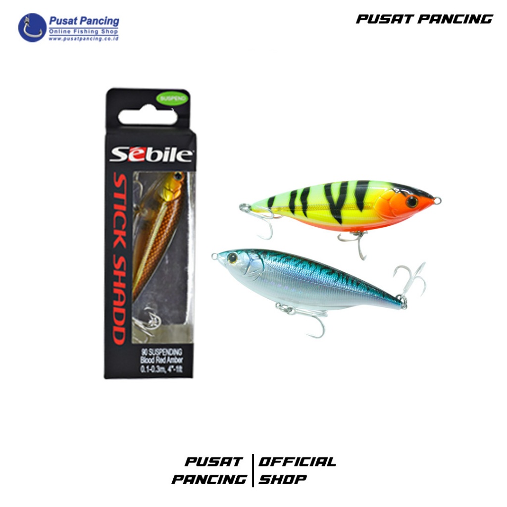 Jual PUSATPANCING5 - Umpan Pancing Sebile Stick Shad Suspending 7g / 13 ...
