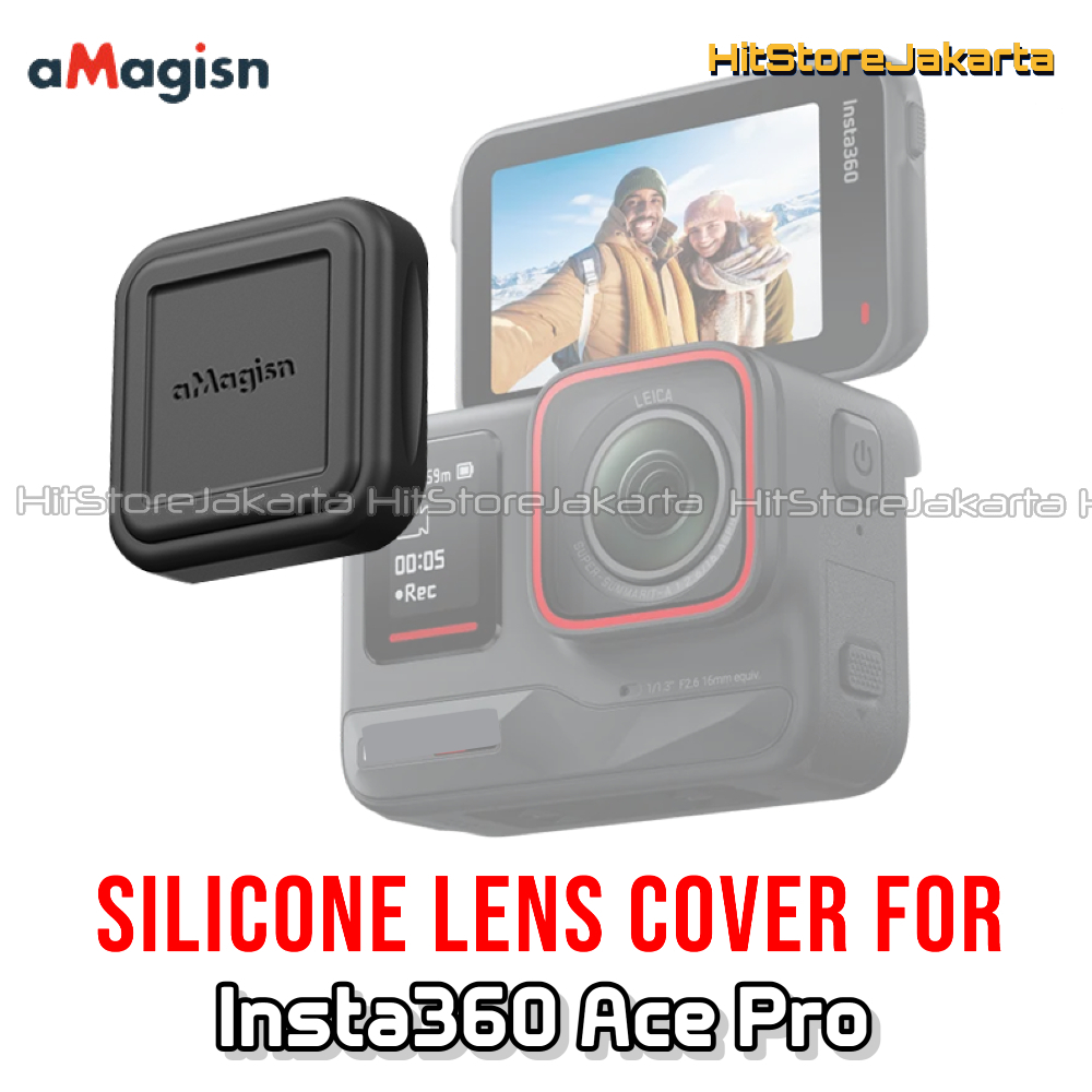 Jual aMagisn Silicone Lens Cover for Insta360 Ace Pro Pelindung Lensa ...