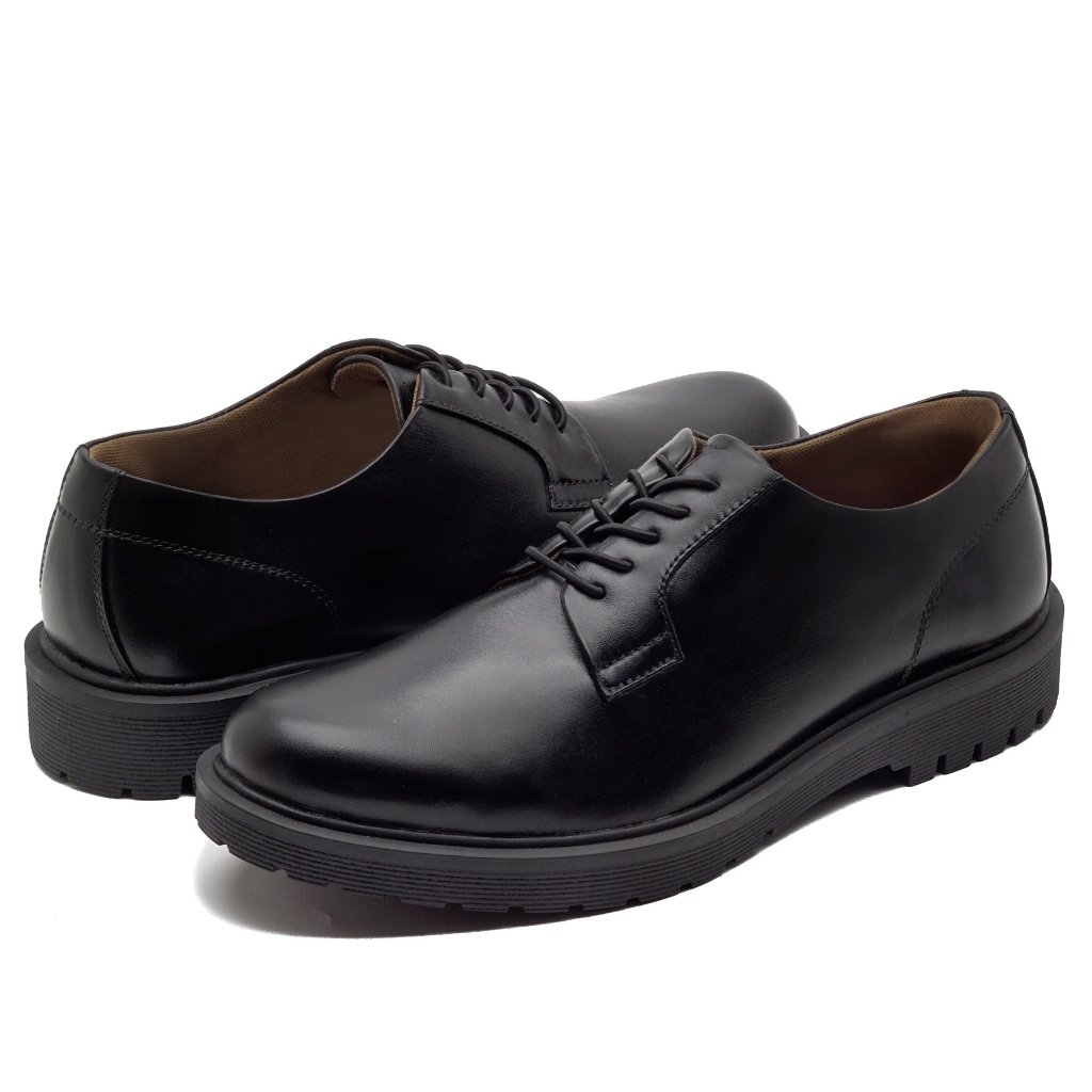 Jual PLATO HIGH BLACK (KULIT ASLI) |MNM x Kenzio| Sepatu Pantofel Pria ...