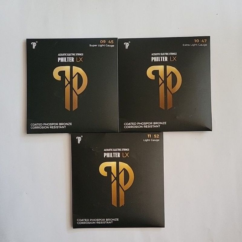 Jual senar gitar akustik philter original satu set | Shopee Indonesia