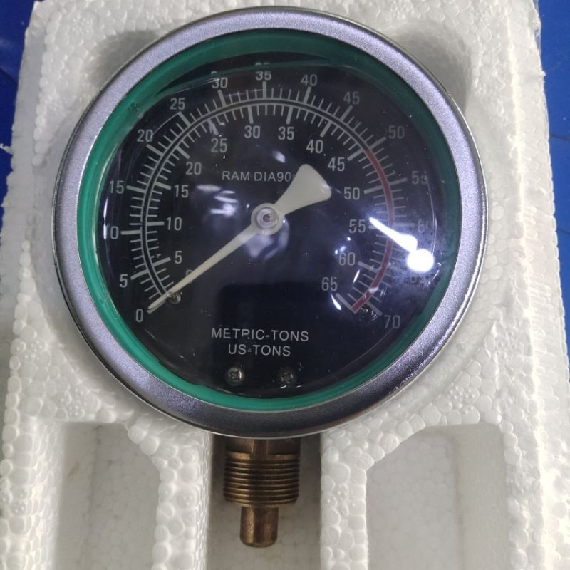 Jual Manometer Hydraulic Press 50 Ton Wipro | Shopee Indonesia