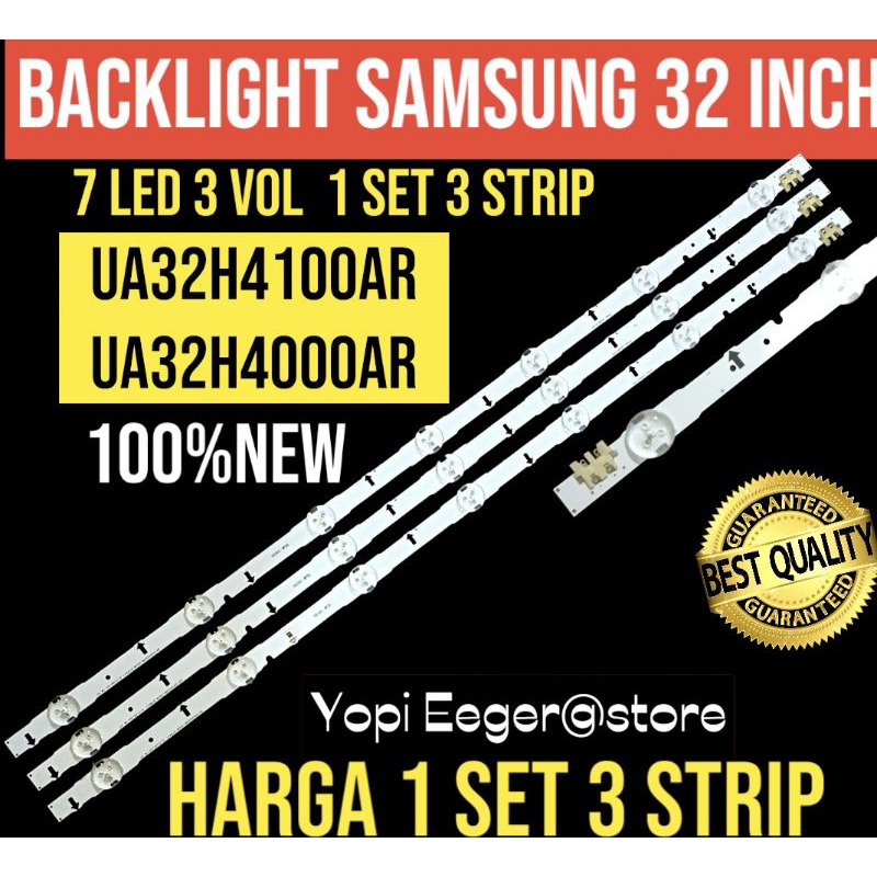 Jual BACKLIGHT TV LCD LED SAMSUNG 32 INCH UA32H4100AR-UA32H4000AR | Shopee Indonesia