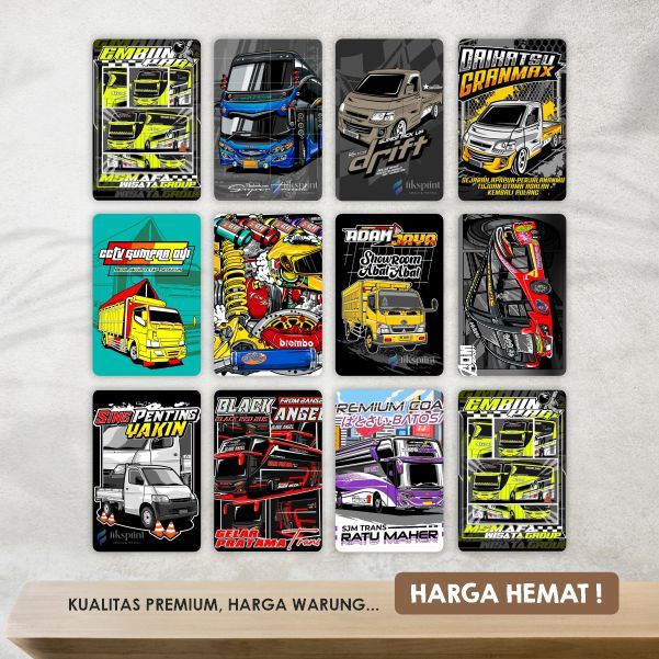 Jual STICKER BUS MANIA (isi 49 pcs) | Shopee Indonesia