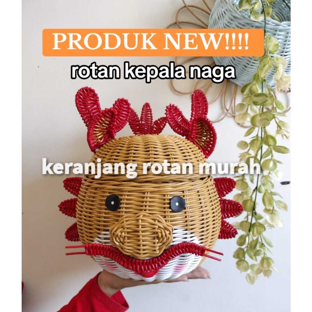 Jual PRODUK NEW !!!!!! Rotan Kepala Naga Terbaru 2024 / Rotan Imlek ...
