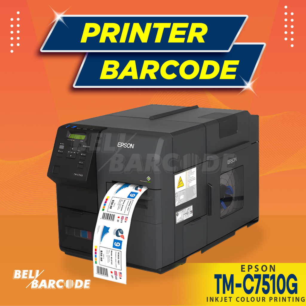 Jual Printer Label Inkjet Color Printing Epson TM-C7510G Cetak CMYK ...