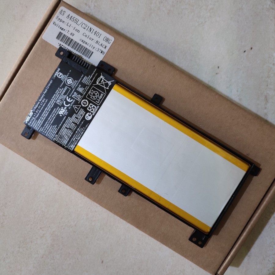 Jual Baterai Asus A455L X455L A455LN K455LF A455LD - C21N1401 Original ...