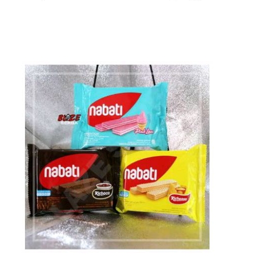 Jual wafer nabati rasa es b hitam coklat | Shopee Indonesia