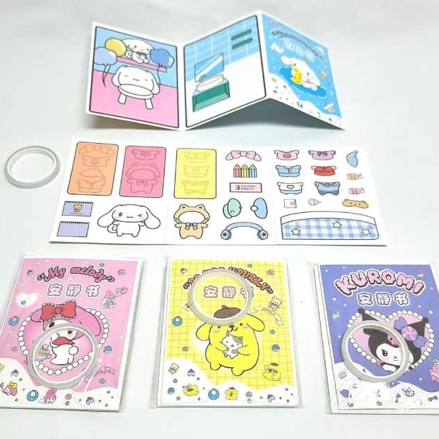 Jual Sanrio Busy Book Puzzle Book Quite Book Quiet Book Sanrio | Shopee ...