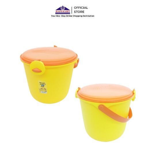 Jual Ember Air/Ember Plastik Tebal Tutup Karakter Bebek Kuning ...