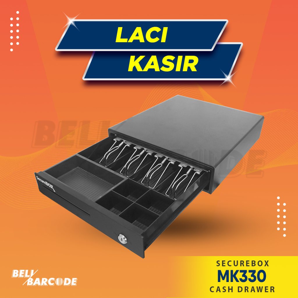 Jual CASH DRAWER SECUREBOX MK330 / MK 330 - RJ11 LACI UANG KASIR 4STRIP ...