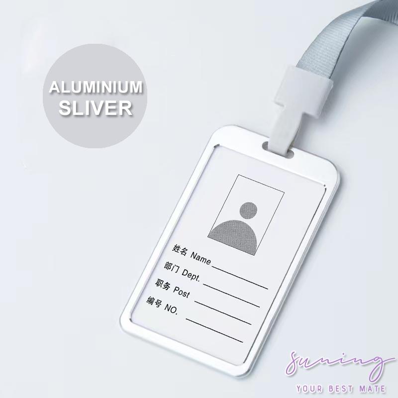 Jual Aluminium ID Card Holder bahan alumunium bermutu tempat id card ...