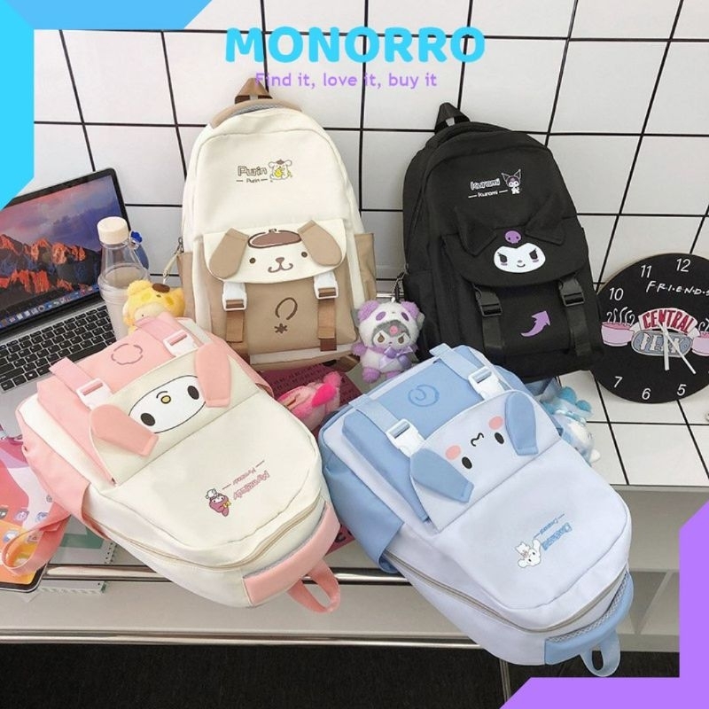 Jual Premium Backpack Sanrio Tas Ransel Sanrio Tas Sekolah Sanrio ...