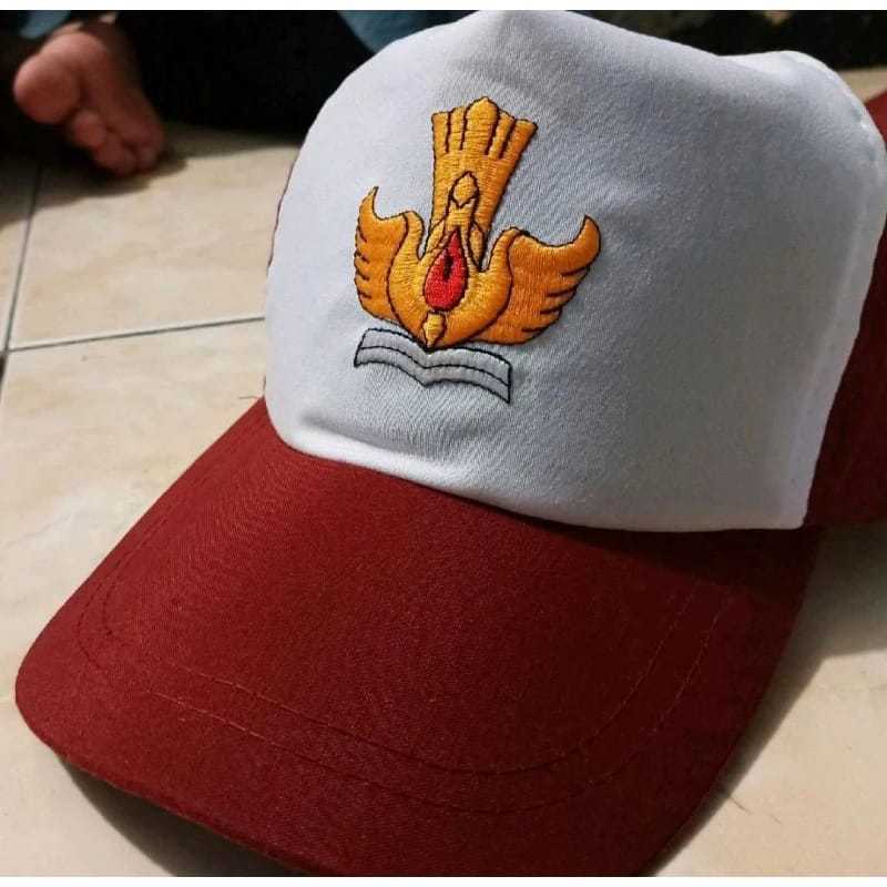 Jual Topi SD Merah Putih Topi Sekolah SD Topi SMP Topi SMA topi sekolah ...