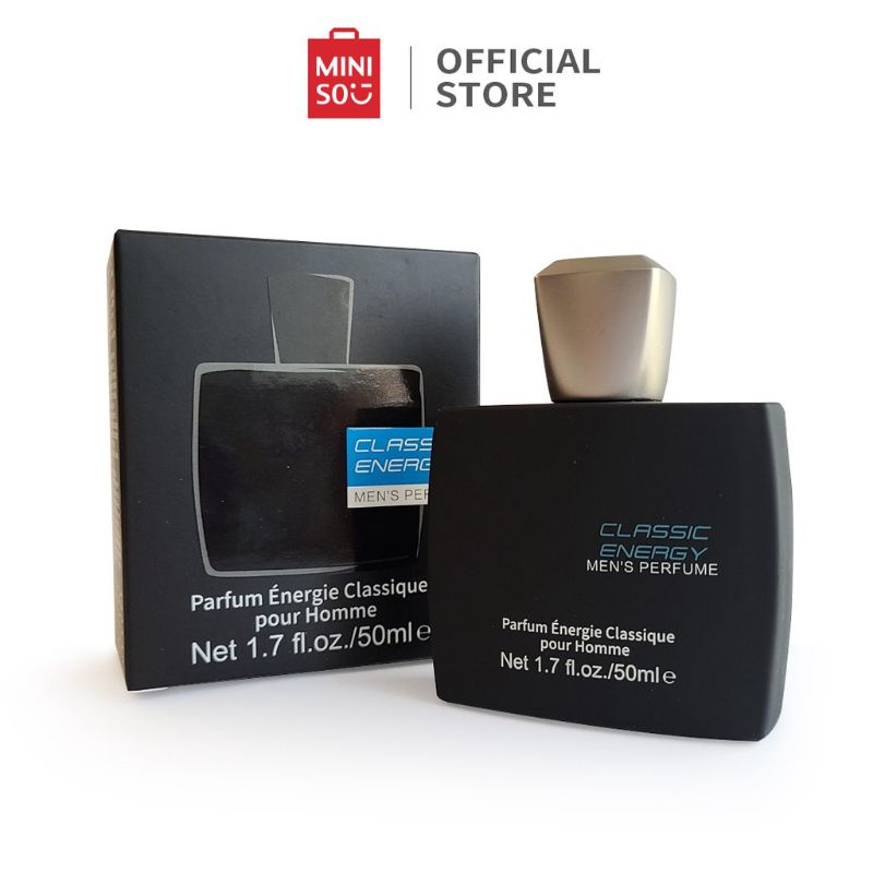 Jual MINISO Classic Energy Men's Perfume Eau De Toilette 50ml | Shopee ...