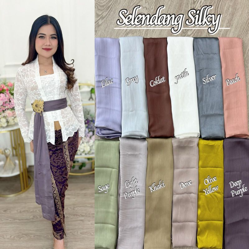 Jual Selendang bali shainny Chiffon Silky | Shopee Indonesia