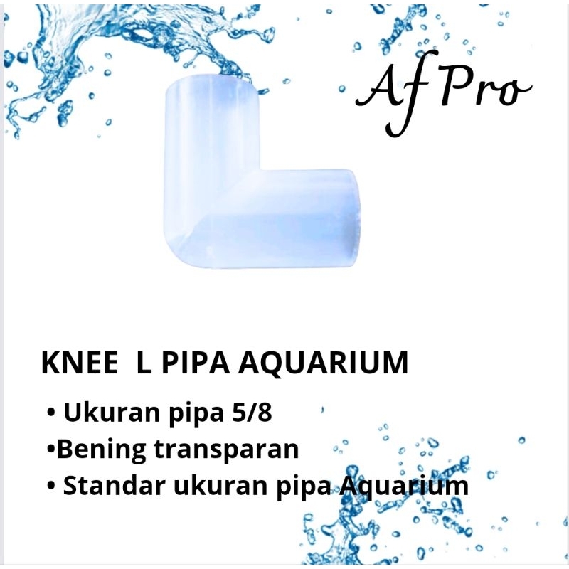 Jual L pipa / sambungan knee pipa L aquarium | Shopee Indonesia