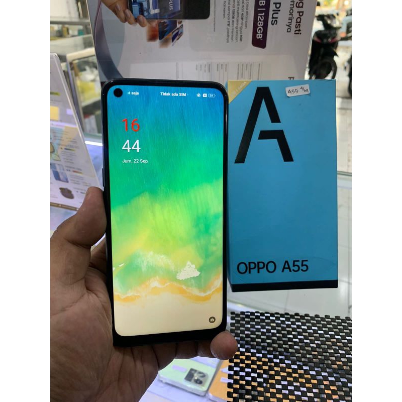 Jual Oppo A55 Ram 4GB Rom 64GB Unit Second Normal | Shopee Indonesia