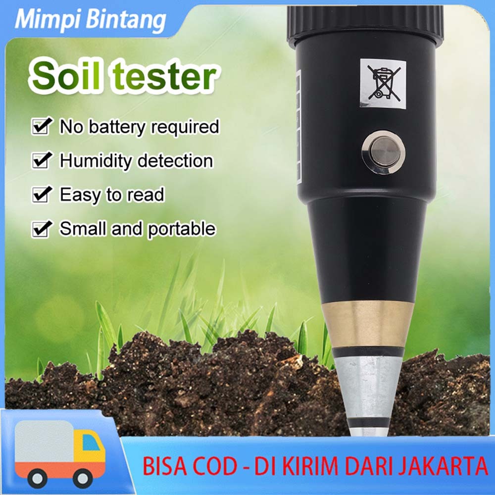 Jual Penguji Kelembaban PH Tanah Penguji Kelembaban Keasaman Sensor ...