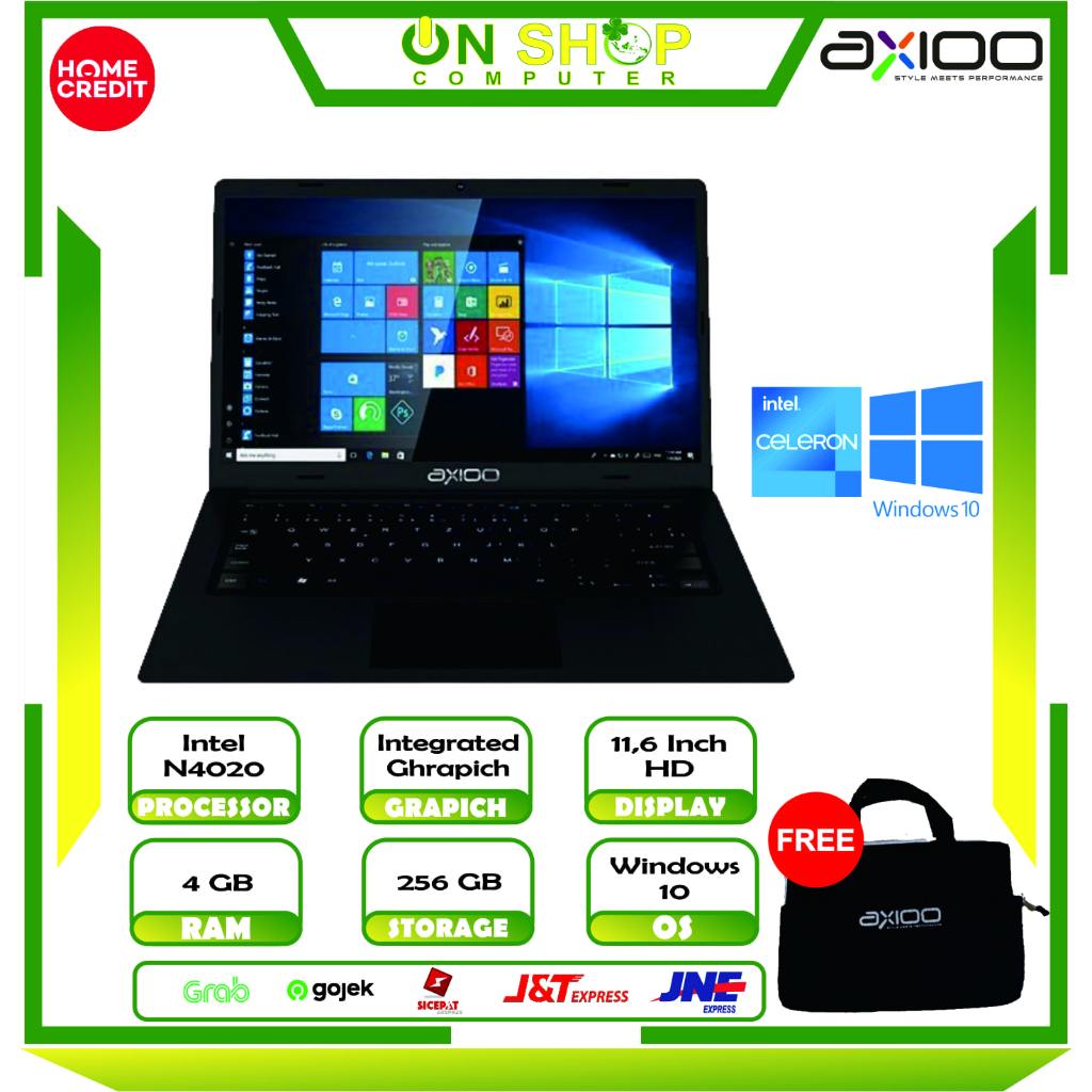 Jual AXIOO MyBook 11G Intel N4020 RAM 4GB SSD 256GB 11.6" DOS Grey ...
