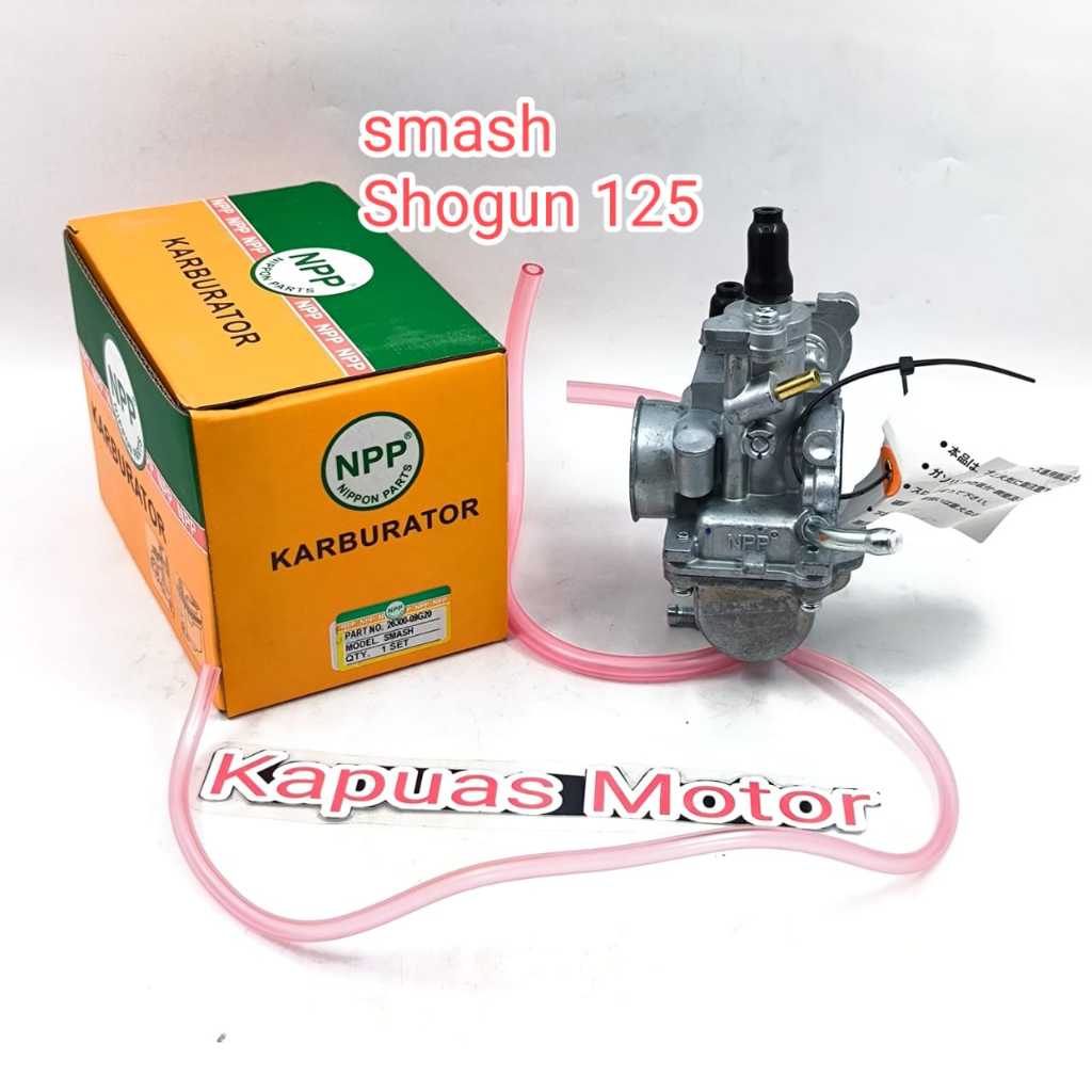 Jual Karburator karbu smash smash new Shogun 125 Arashi original npp ...