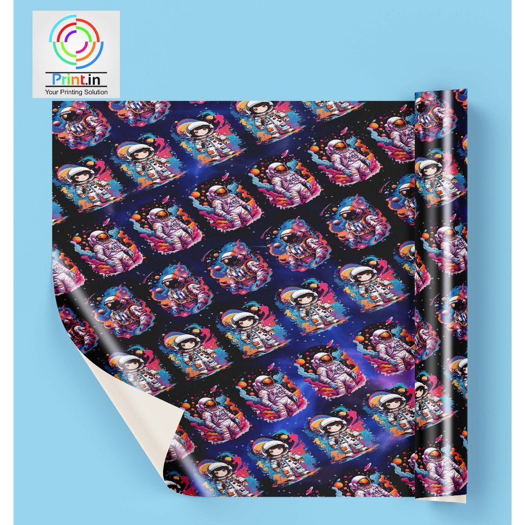 Jual Kertas Kado Astronout Art, cetak gift paper viral, Wrapping Paper ...