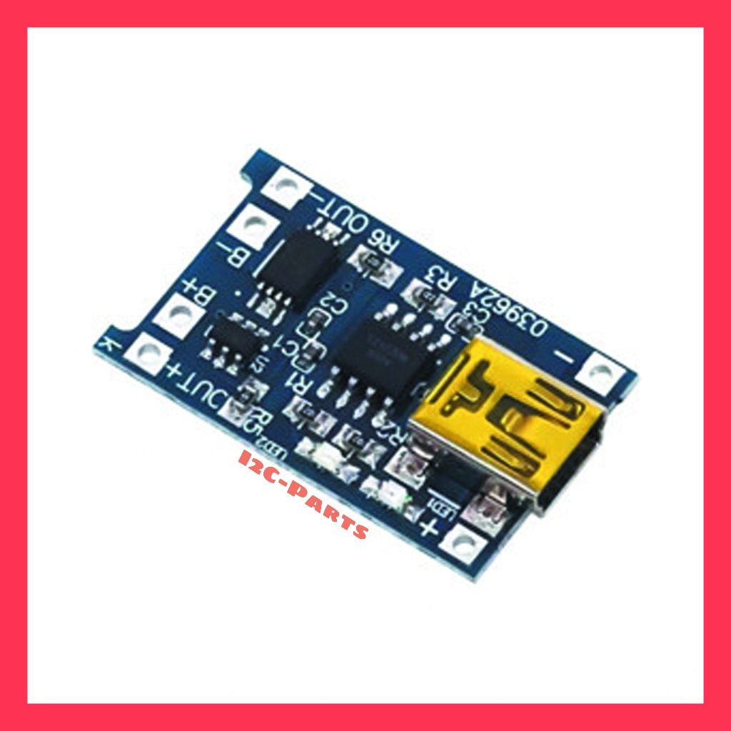 Jual TP4056 1A 5V to Lithium Battery Charging Modul Cas Baterai USB ...