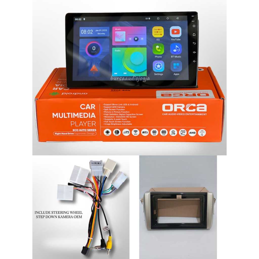 Jual Head Unit Android 9 inch Oem PNP Innova Reborn | Shopee Indonesia