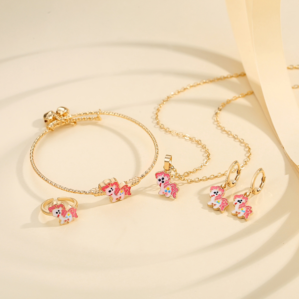 Jual Lanme Jewelry Cincin Anak Anak Perempuan Pony Set Perhiasan Anak ...