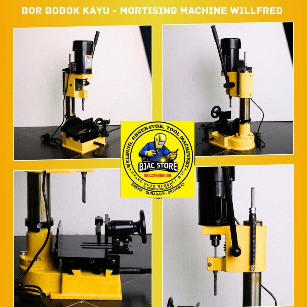 Jual MESIN BOR BOBOK KAYU TERMURAH - MORTISING MACHINE - WILLFRED ...