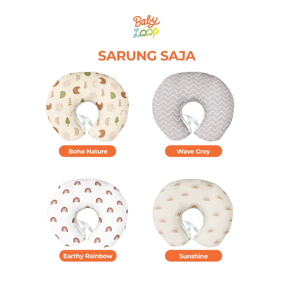 Jual Baby Loop Sarung Bantal Menyusui - Cover Only Nursing Pillow ...