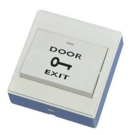 Jual TOMBOL PINTU ACCESS CONTROL / EXIT BUTTON MANUAL DOOR LOCK RFID ...