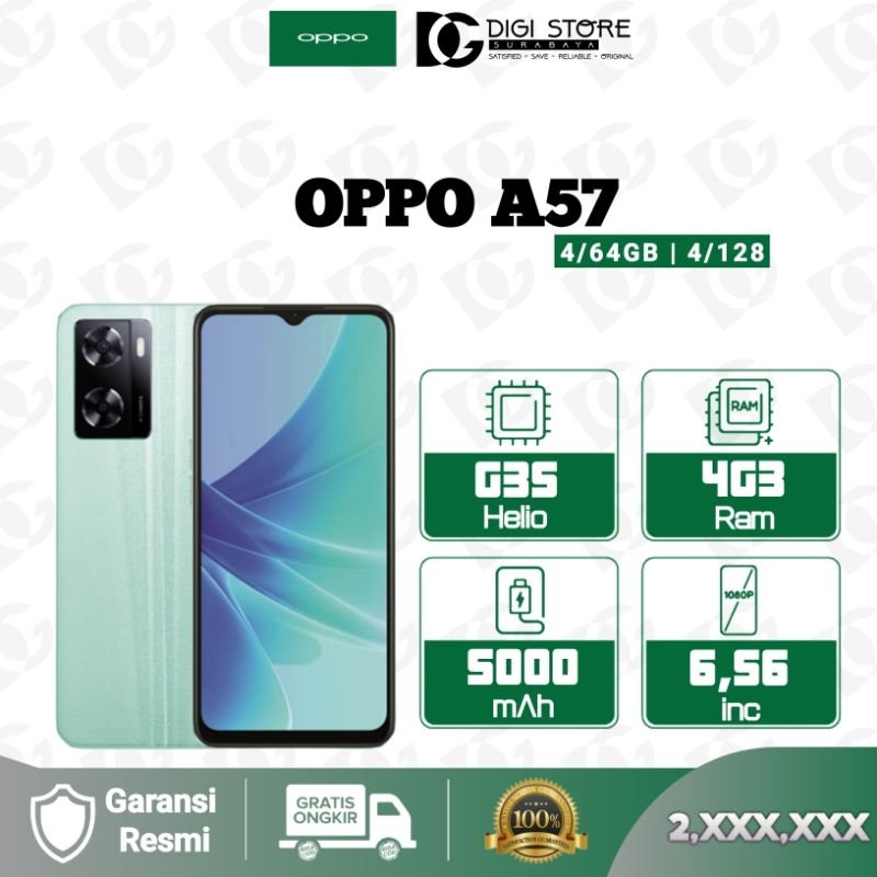 Jual OPPO A57 Terbaru Termurah BEST SELLER Original HP Oppo | Shopee ...