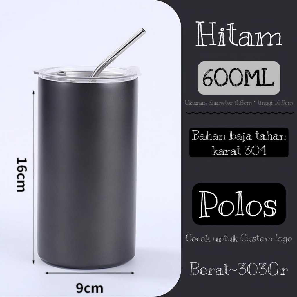 Jual Tumblr Style Americano / Mug gelas Tumblr Stainless Steel Ice ...
