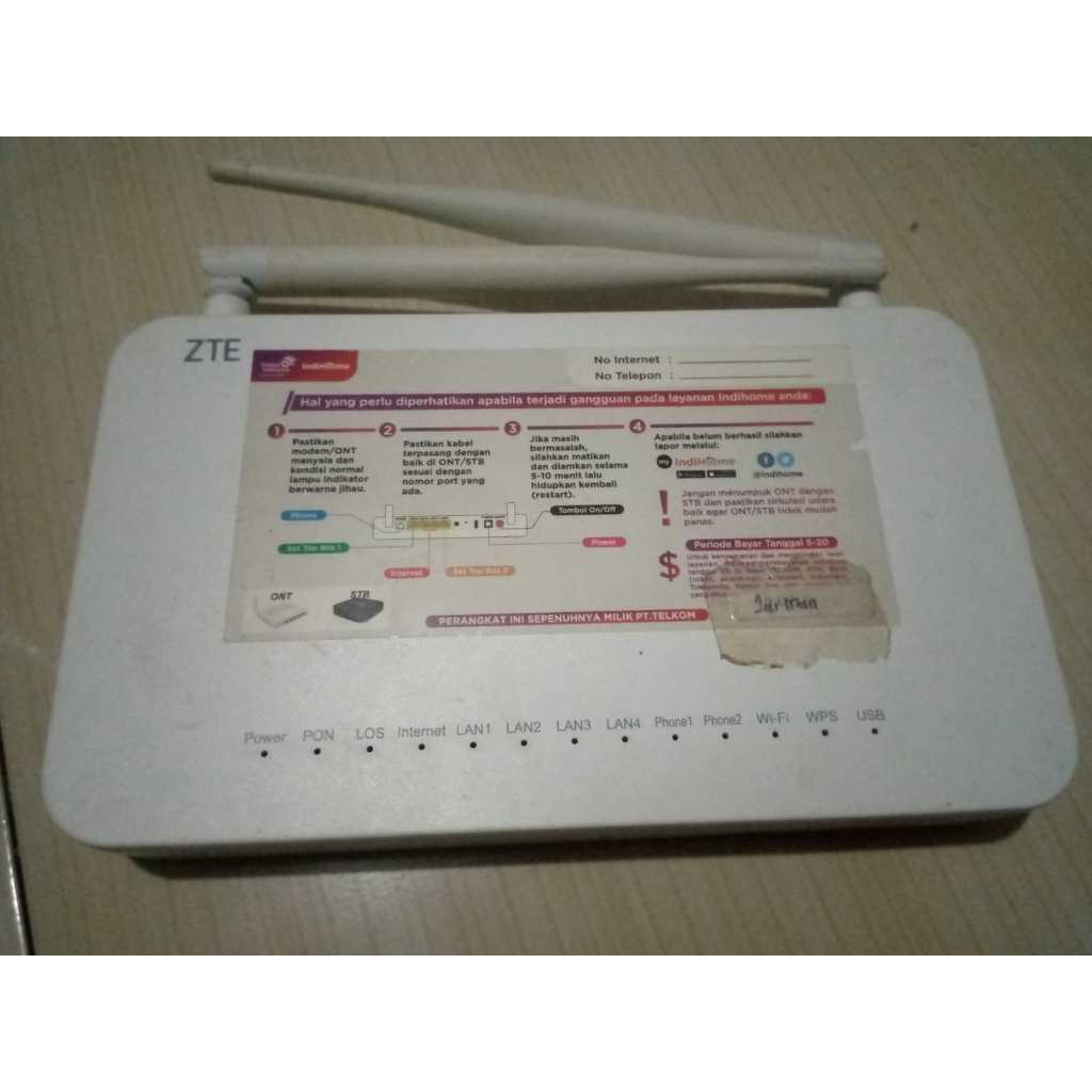 Jual ROUTER ZTE ZXHN F609 | Shopee Indonesia