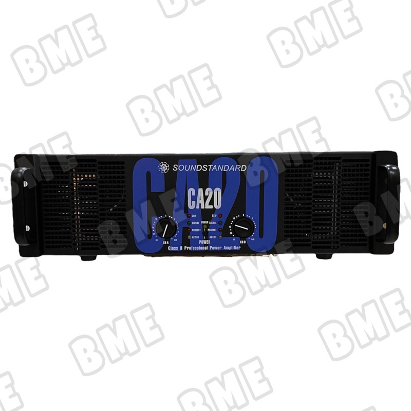 Jual POWER AMPLIFIER CA 20/CA20 SOUNDSTANDARD ( BODY PANJANG )Murah ...