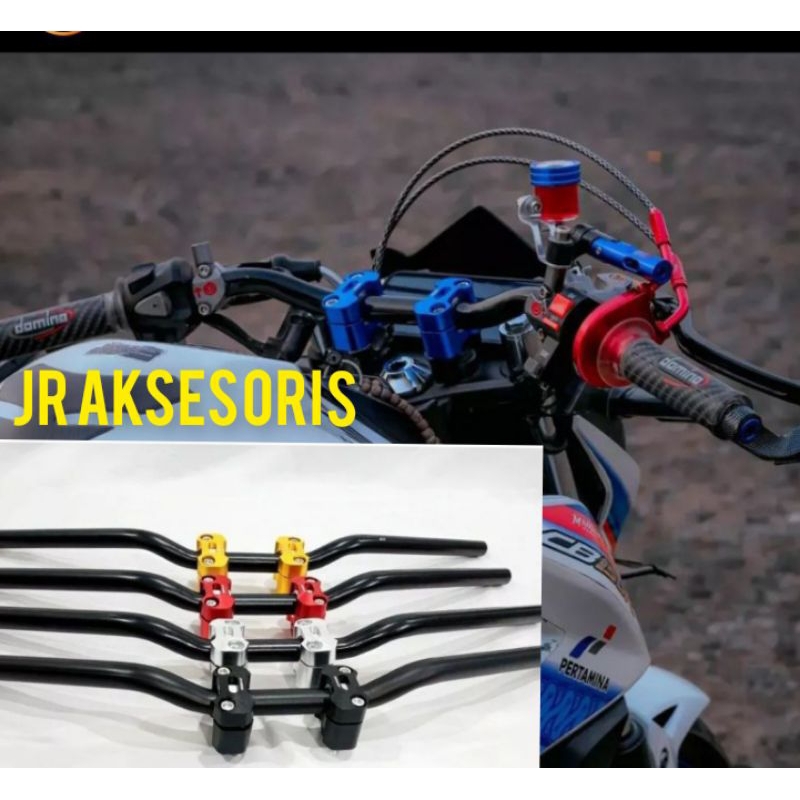 Jual STANG RZR HONDA CB 150R STREETFIRE DAN DUDUKAN PENINGGI STANG ...