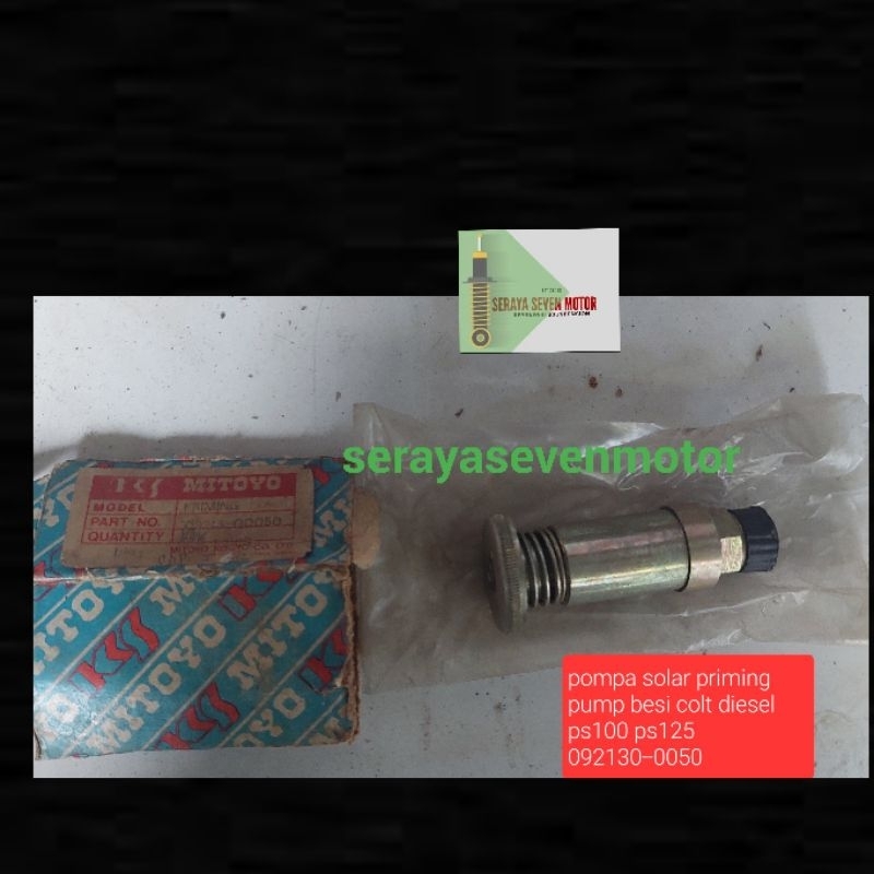 Jual pump pompa solar priming besi mitsubishi colt diesel PS100 PS 125 ...
