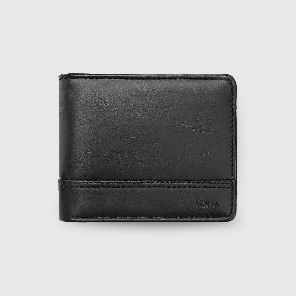 Jual VONA Irving Wallet - Dompet Pria Kulit PU Pendek Lipat 3 Ruang ...