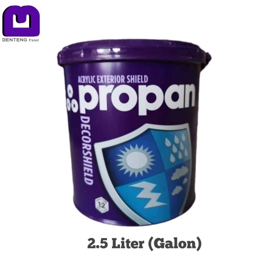 Jual CAT TEMBOK PROPAN DECORSHIELD 2,5 LT CAT TINTING EXTERIOR (READY ...