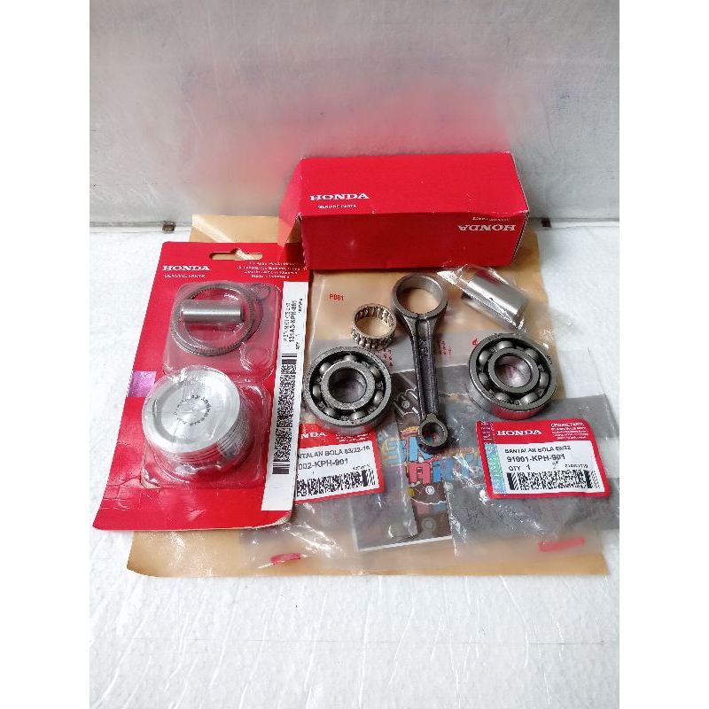 Jual PISTON KIT 0S 50+STANG SEHER HONDA SUPRA X 125 KARISMA KIRANA KODE-KPH-KFL | Shopee Indonesia