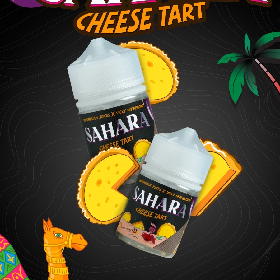 Jual Sahara Cheese Tart 60ML by Vicky Nitinegoro x IJ | Shopee Indonesia